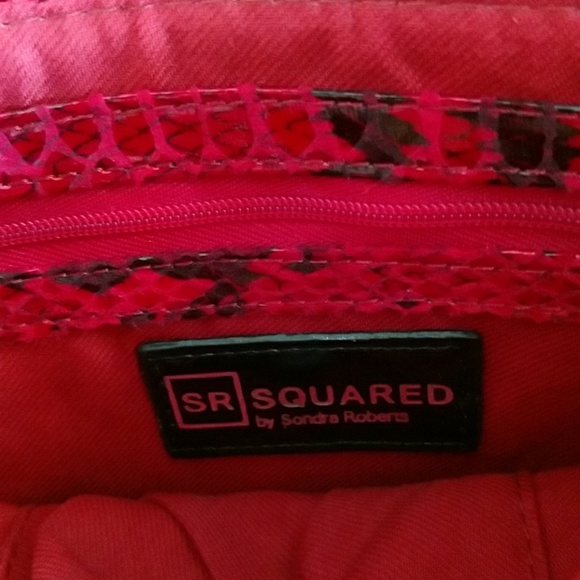 sandra Robert | Bags | Sr Squared By Sandra Roberts Real Snakeskin ...